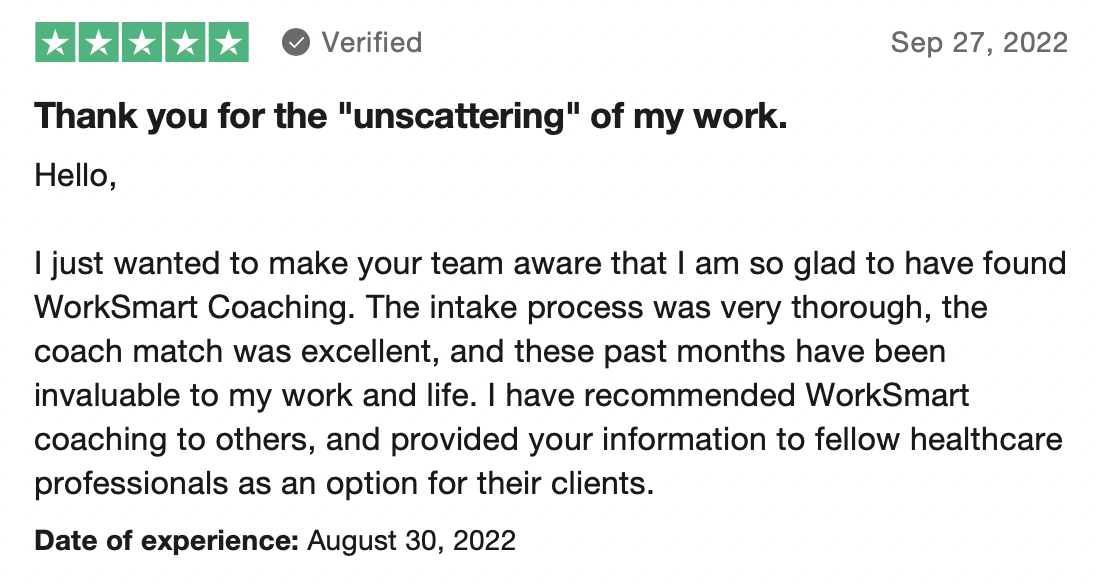 Executive Function Coaching for Adults | WorkSmart Coaching